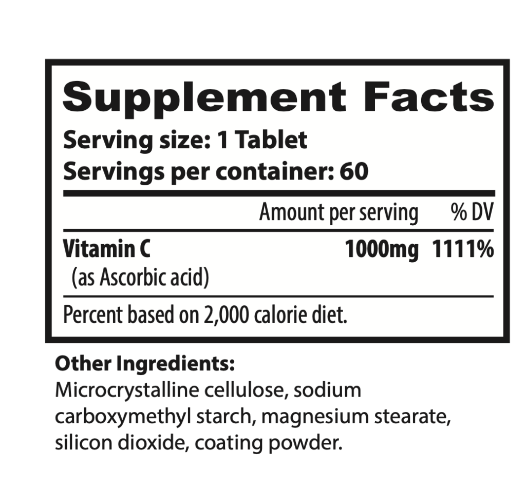 Vitamin C - Private Label Express